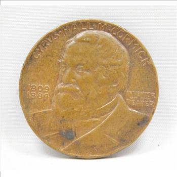 1931 Cyrus McCormick - Invention of Mechanical Reaper Centennial ...