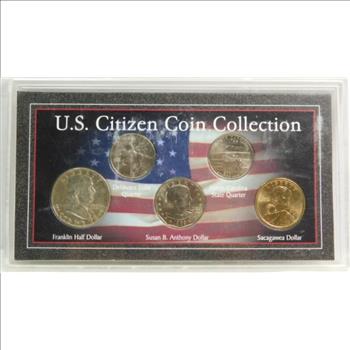 U. S. Citizen Coin Collection - 1960-D Silver Franklin Half Dollar ...