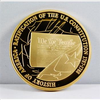 From the Symbols of Freedom Coin Collection - 1.5" Medallion Layered in ...