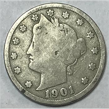 1901 Liberty "V" Nickel | Property Room
