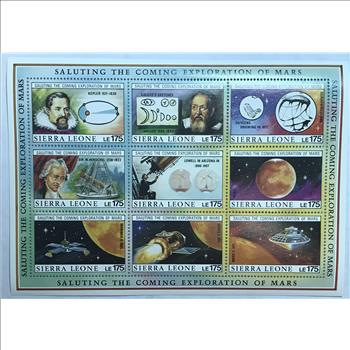 Series #3 Saluting the Coming Exploration of Mars Mint Condition ...