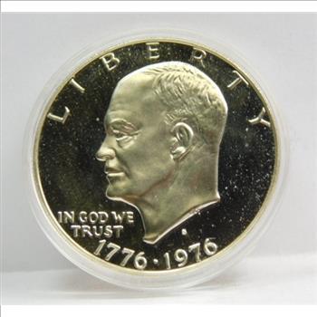 1976 Bicentennial Silver Proof Dollar Original Govt Packaging Airtight ...