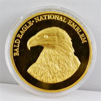 From the Symbols of Freedom Coin Collection - 1.5" Medallion Layered in ...