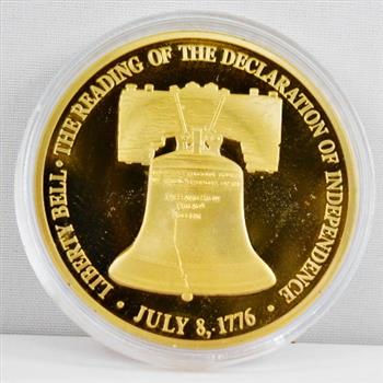 From the Symbols of Freedom Coin Collection - 1.5" Medallion Layered in ...