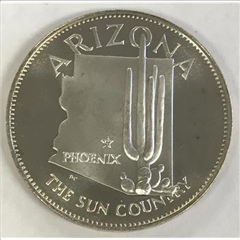 Franklin Mint Arizona Sterling Silver Commemorative | Property Room