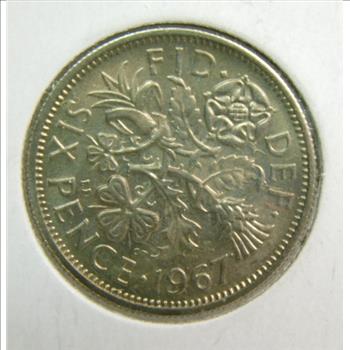 1967 Great Britain 6 Pence - High Grade | Property Room