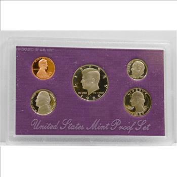 1989 US Proof Set! Original Government Packaging | Property Room
