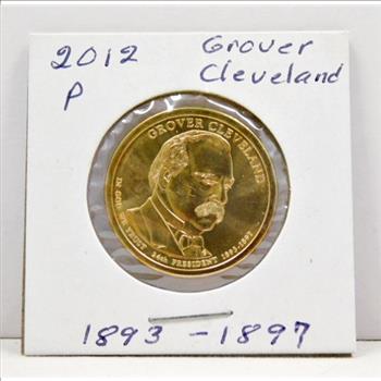2012-P Grover Cleveland Presidential One Dollar Uncirculated Coin ...