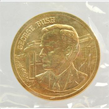 George Bush Commemorative Bronze Medal - Inaugurated January 20, 1989 ...