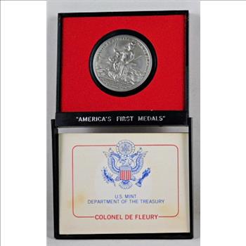 America's First Medals*Colonel De Fleury*Assault on Stony Point ...