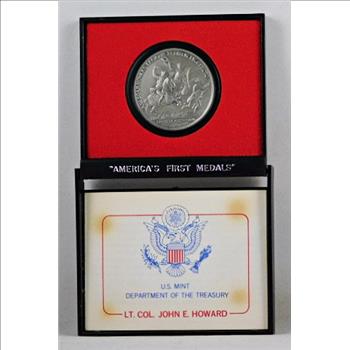 America's First Medals*Lt. Col. John E. Howard*For Courageous ...