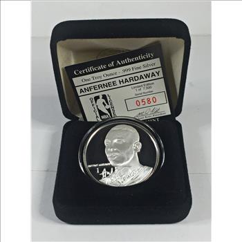 Anfernee Hardaway Commemorative Medallion*1oz .999 Fine Proof Silver ...