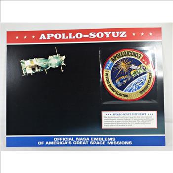 APOLLO-SOYUZ (Test Project Saturn 1B) NASA Space Mission Emblem Patch ...