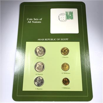 Arab Republic of Egypt*Coin Sets of All Nations Series*8" x 12" Story Board | Property Room