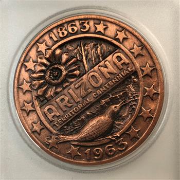 Arizona State Seal Centennial Medal | Property Room
