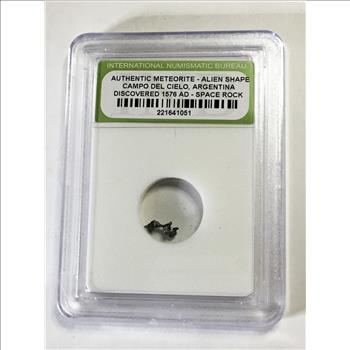 Authentic Meteorite ALEIN SHAPED Space Rock*Discovered in 1576 AD at ...