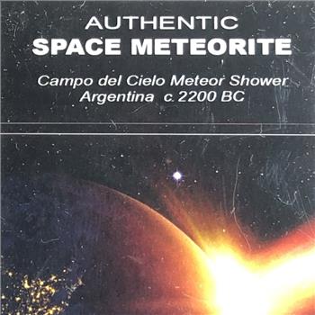 Authentic Space Meteorite*Argentina Meteor Shower c.2200 BC | Property Room