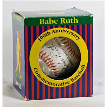 Babe Ruth 100th Anniversary Commemorative Baseball*Official Size and ...