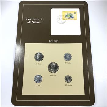 Belize*Coin Sets of All Nations Series*8" x 12" Story Board | Property Room