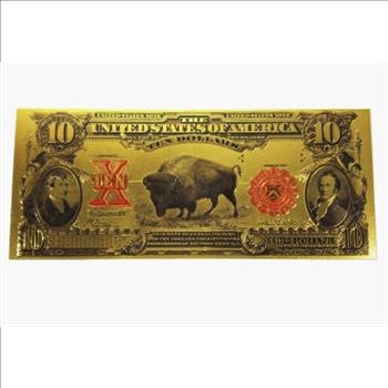 Buffalo $10 Dollar Banknote Commemorative Replica | Property Room