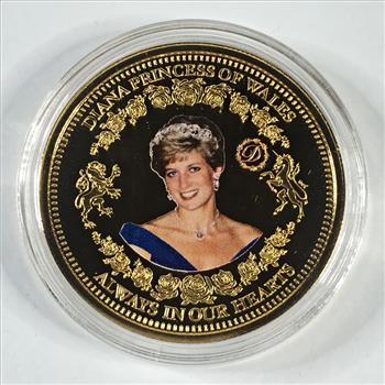 Colorized Commemorative Coin/Medallion*Diana Princess of Wale*Always in ...