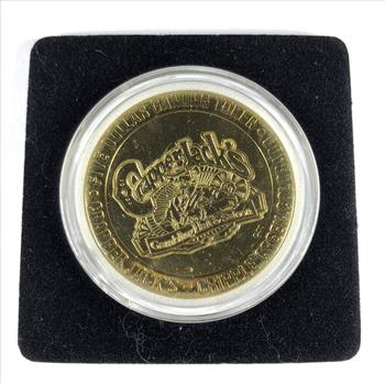 Crapper Jack's Cripple Creek $5 Gaming Token*24K Gold Layered Proof*In ...