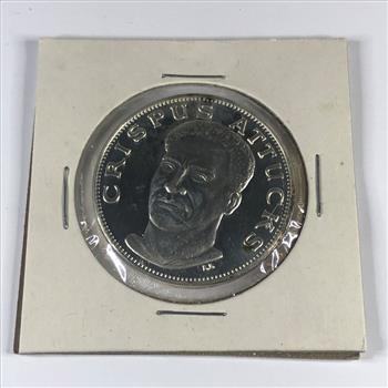 Crispus Attucks Sterling Silver Proof Medallion*1.5" Diameter*Deep ...