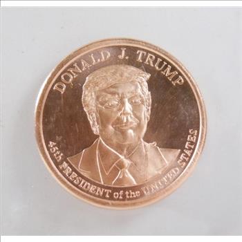 Donald J. Trump 45th President of the United States - One Ounce .999 ...