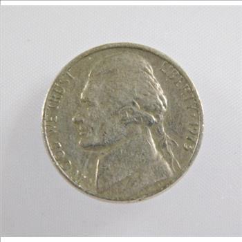 Error Coin: 1973 Cud Error Jefferson Nickel | Property Room