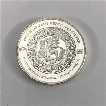First Majestic Silver Corp 1/2 .999 Silver Round Mexico Iconography ...