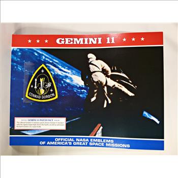 GEMINI 11 (Conrad-Gordon) NASA Space Mission Emblem Patch*Encased in 9 ...