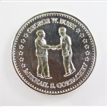 George W. Bush/Mikhail S. Gorbachev Commemorative Double Eagle ...