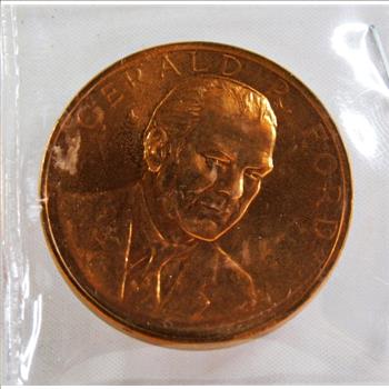 Gerald R. Ford Presidential Commemorative Medallion | Property Room