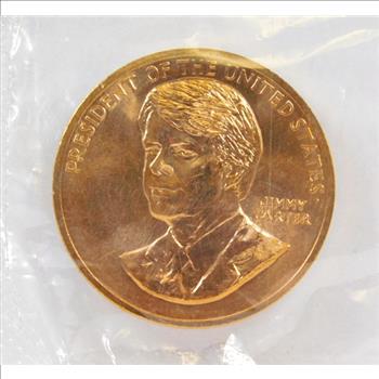 Jimmy Carter Presidential Commemorative Medallion*1 1/2" Diameter*In ...
