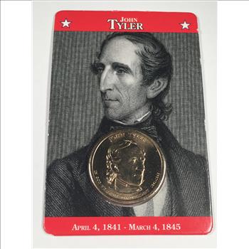 John Tyler Presidential Commemorative Dollar*Brilliant Uncirculated ...