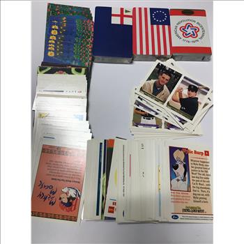 Large Lot of Playing Cards, Cartoon Trading Cards and Sports Trading ...