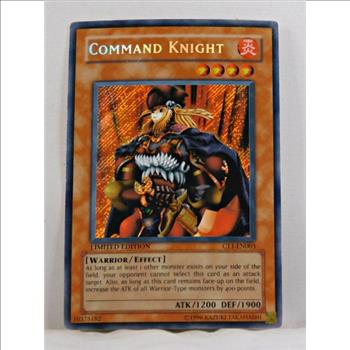 LIMITED EDITION Command Knight CTI-EN003 Konami Yu-Gi-Oh Trading Card ...