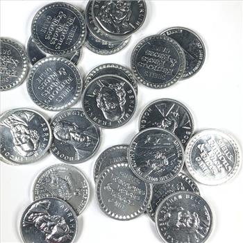 Lot of 23 "Shell's Famous Facts & Faces Game" Tokens*New*Uncirculated ...