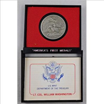 Lt. Col. William Washington - America's First Medals Series - U.S ...