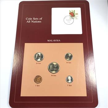 Malaysia*Coin Sets of All Nations Series*8" x 12" Story Board | Property Room
