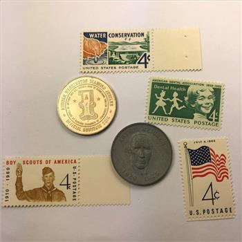 Mint State Stamps and Exonumia Lot | Property Room