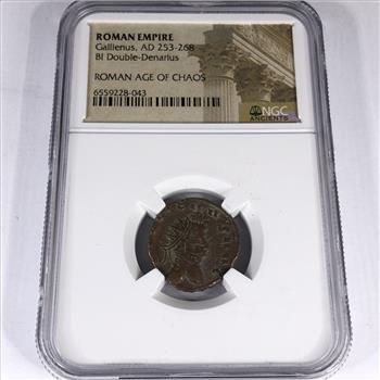 NGC Ancient Roman Coin Certified and Authenticated by NGC Emperor ...