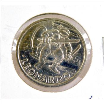 Ninja Turtles Token - Leonardo/Cowabunga | Property Room