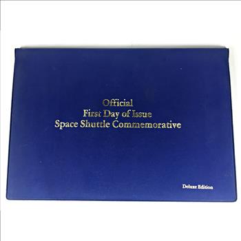 Official First Day of Issue 1981 Space Shuttle Commemorative Medallion*Gold Over Silver*With 8 ...