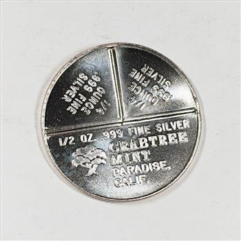 One Ounce .999 Fine Silver Breaker Round*Silver Trade Unit | Property Room