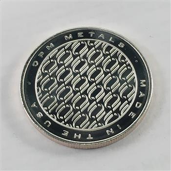 One Troy Ounce .999 Fine Silver Round*OPM Metals | Property Room