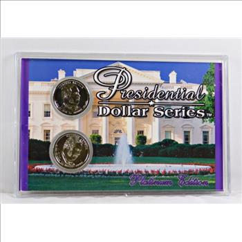 PLATINUM EDITION Chester Arthur Presidential Dollar Series Set - 24K ...