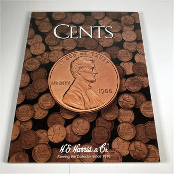 Pre-owned Cents Collector's Album*Includes 20 High Grade Red Lincoln ...