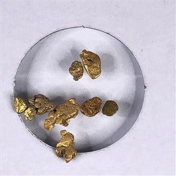 RARE Natural Gold Nuggets 10 grains Total Weight High Purity Gold ...