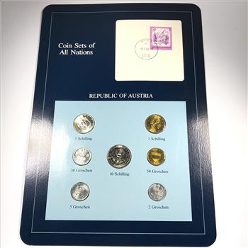 Republic of Austria*Coin Sets of All Nations Series*8" x 12" Story ...